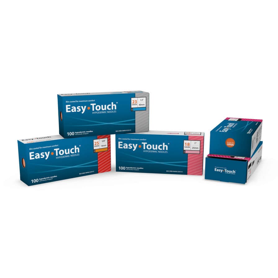 Игла для подкожных инъекций - EasyTouch® - MHC Medical Products - 18G ...