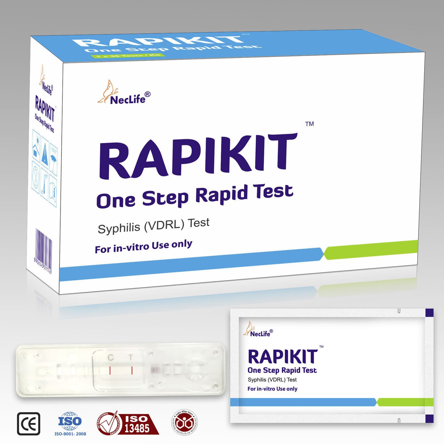 Экспресс-тест на сифилис - Necultrasyph - Nectar Lifesciences - IgG ...