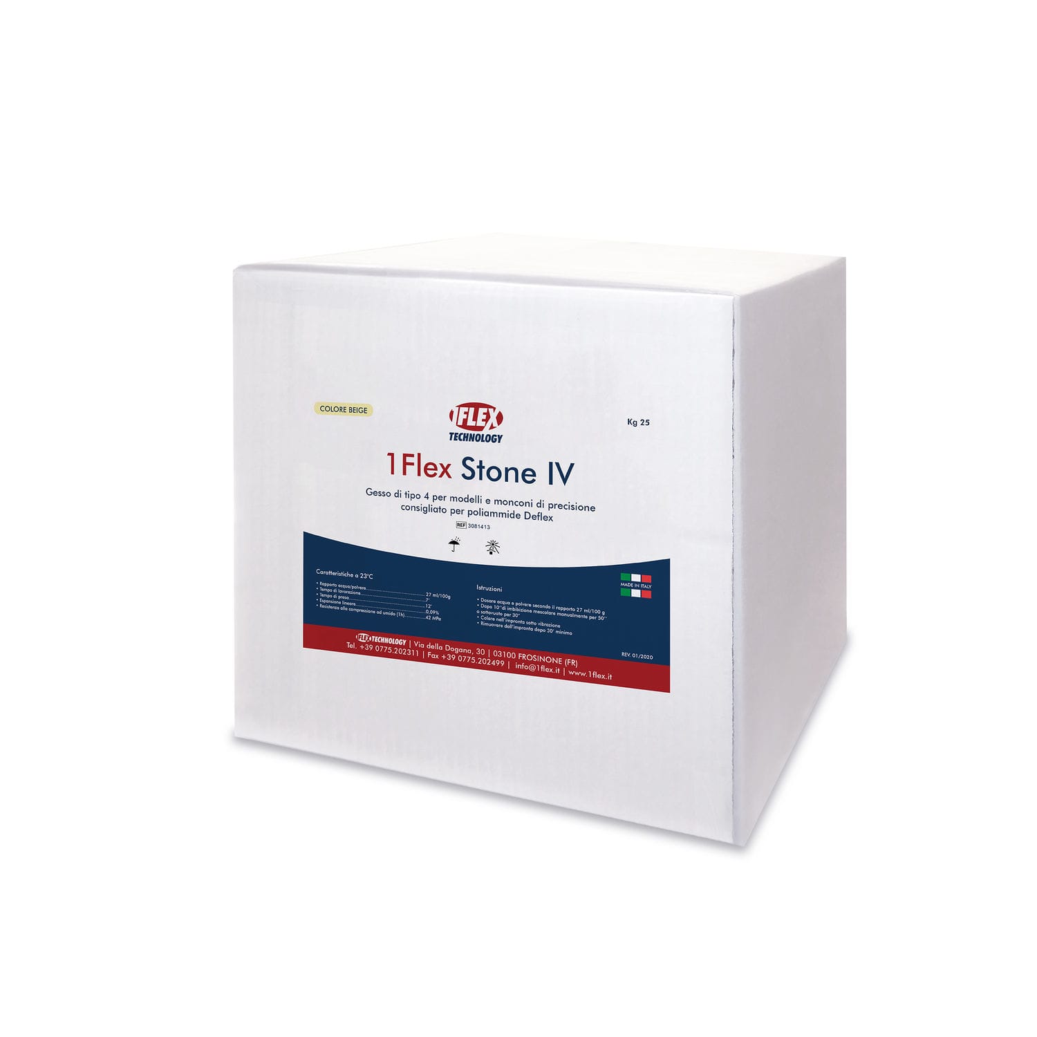 Стоматологический материал из гипса - Stone IV - 1Flex Technology - из ...