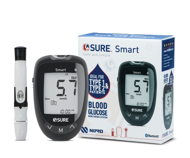 Автоматический глюкометр - 4SURE Smart - Nipro Middle East FZE - для ...