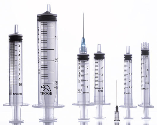 Шприц 1 мл - TROJECTOR -2 - Troge Medical - 10 мл / 20 мл / 5 мл