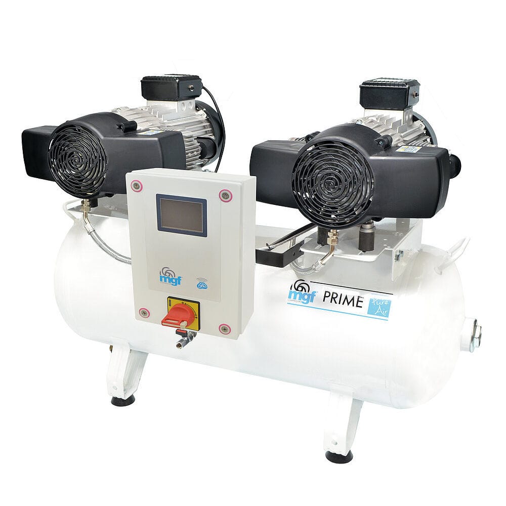 Медицинский компрессор - 100/30 TANDEM PRIME S IOT - MGF Compressors ...