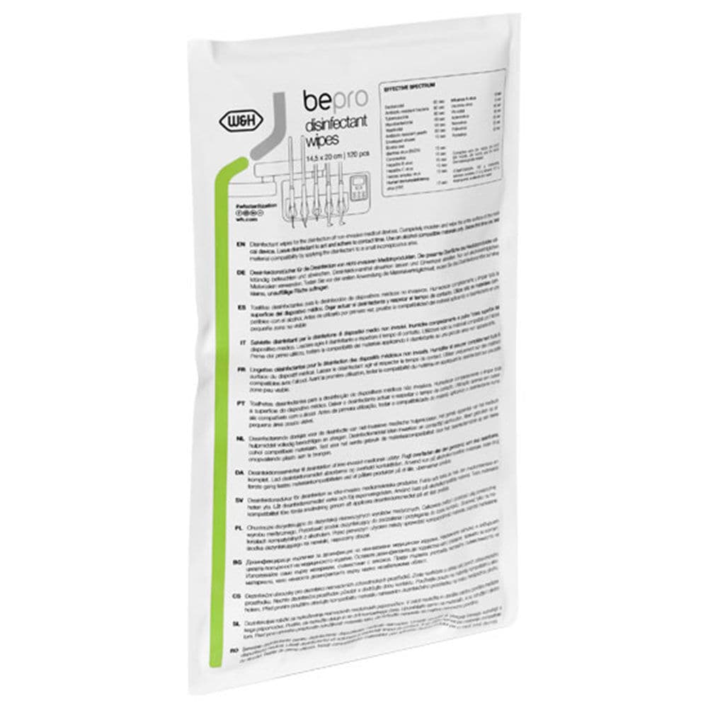 Очищающие салфетки для медицинских приборов - BePro refill - W&H ...