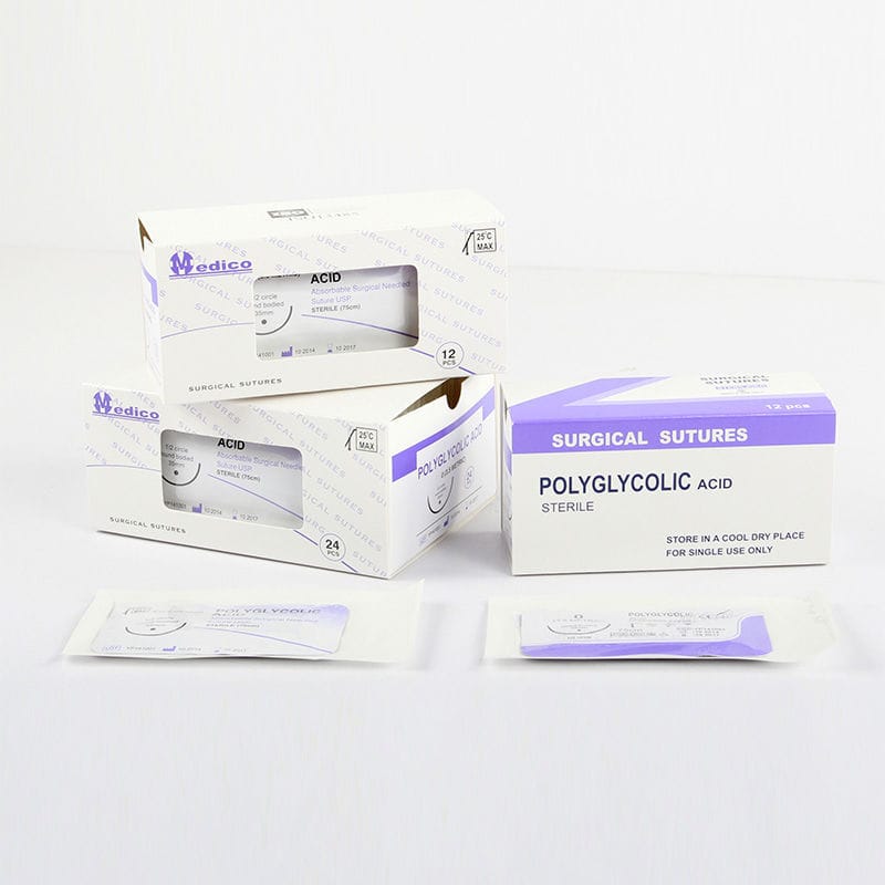 Шовный материал рассасывающийся - SMD-3072 series - Suzhou SunMed - для ...